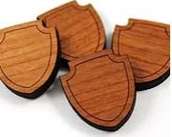 Laser Cut Shield | Etsy