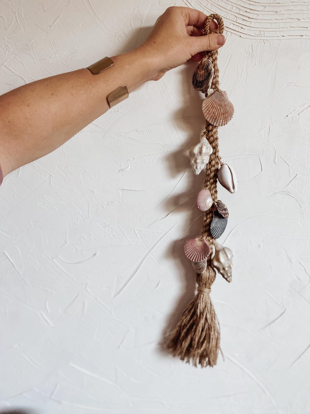 Seashell Tassel - Macrame - Beach - Beach Decor -gift - Etsy