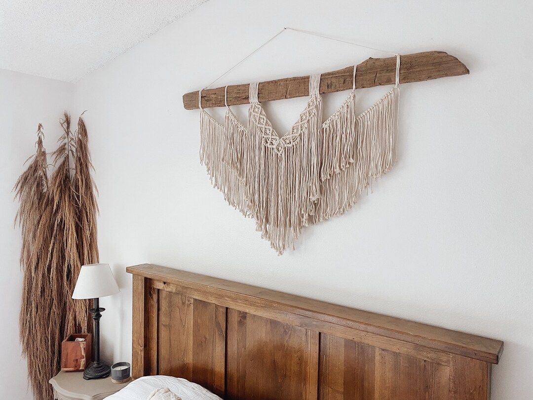 Macrame Wallhanging Boho Macrame Colors Beach House - Etsy