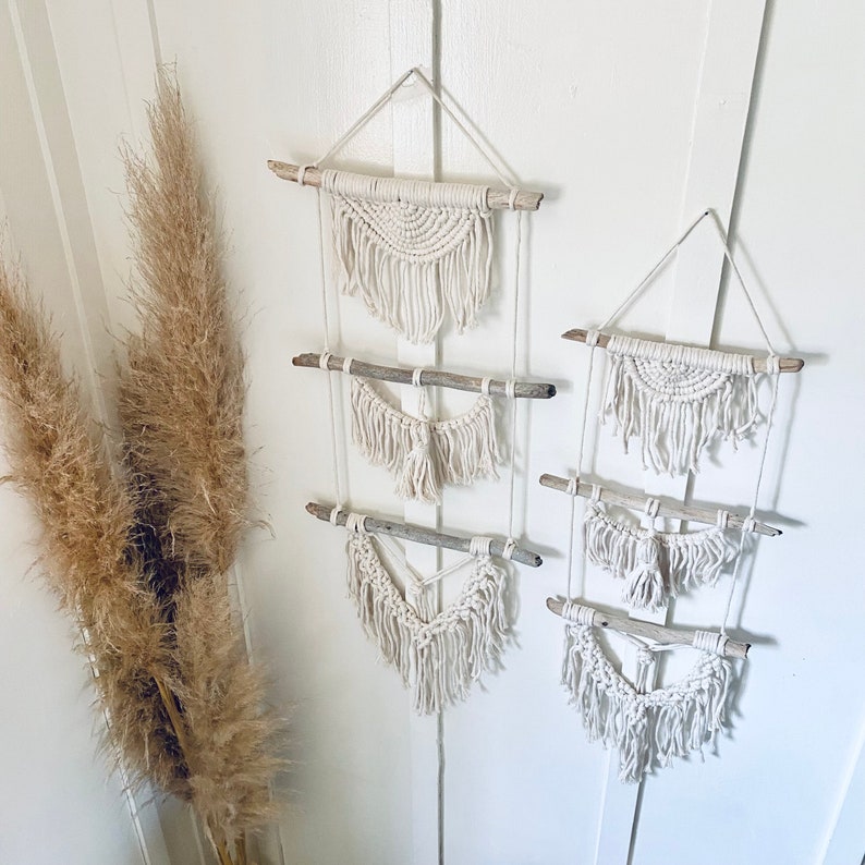 Macrame Wall Hanging Ladder Weaving Tapestry Wall - Etsy