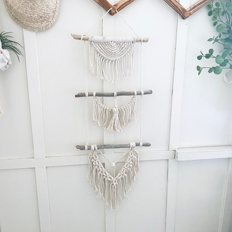 Macrame Wall Hanging Ladder Weaving Tapestry Wall - Etsy