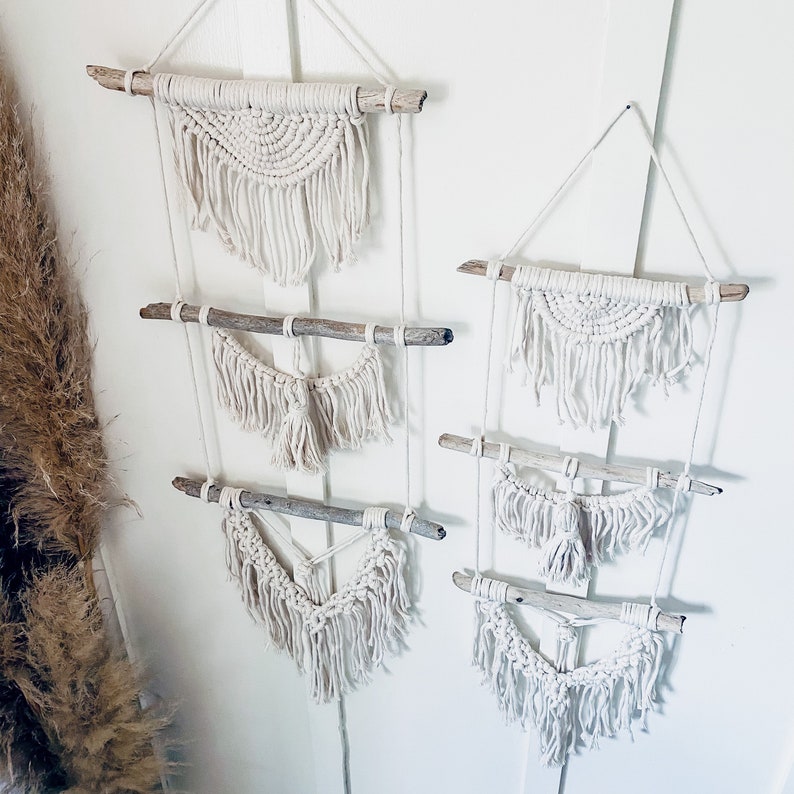 Macrame Wall Hanging Ladder Weaving Tapestry Wall - Etsy