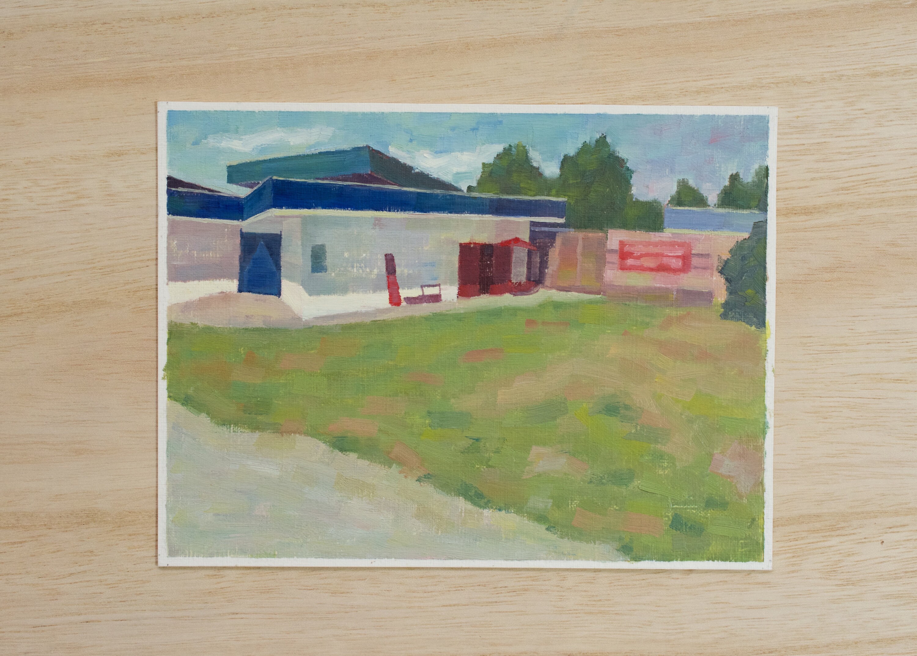 Lifeguard Oil Painting Original Beach Painting Wall Decor - Etsy