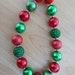 Christmas Necklace Little Girls Christmas Necklace Little Girls Red and ...