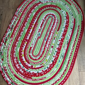 Bright Christmas Rug (MADE AFTER You Have ORDERED) Christmas Rug Jelly ...