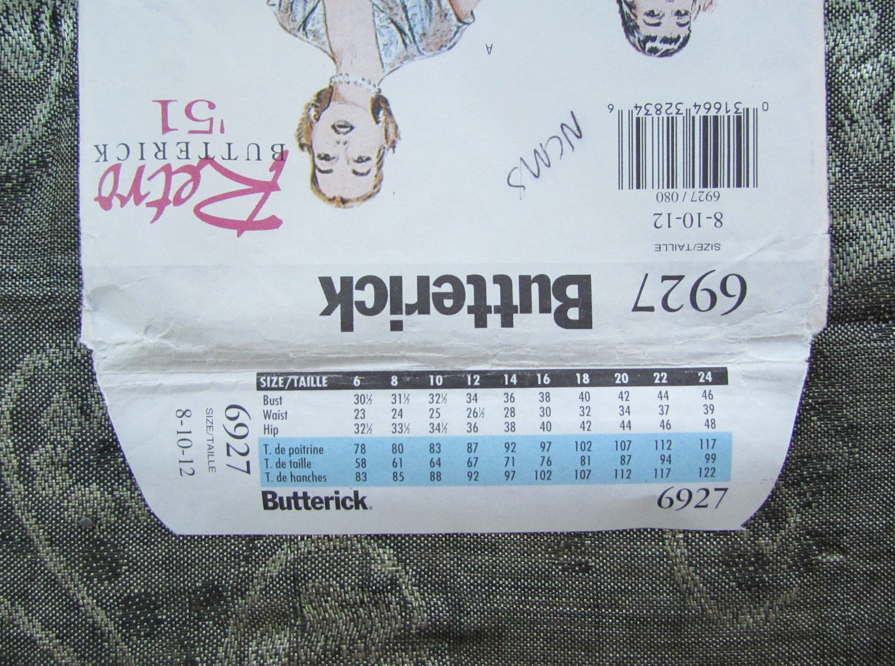 Vintage Sizes 31 1/2 32 1/2 34 Inch Bust, Tucks and Gathers Retro '51 ...