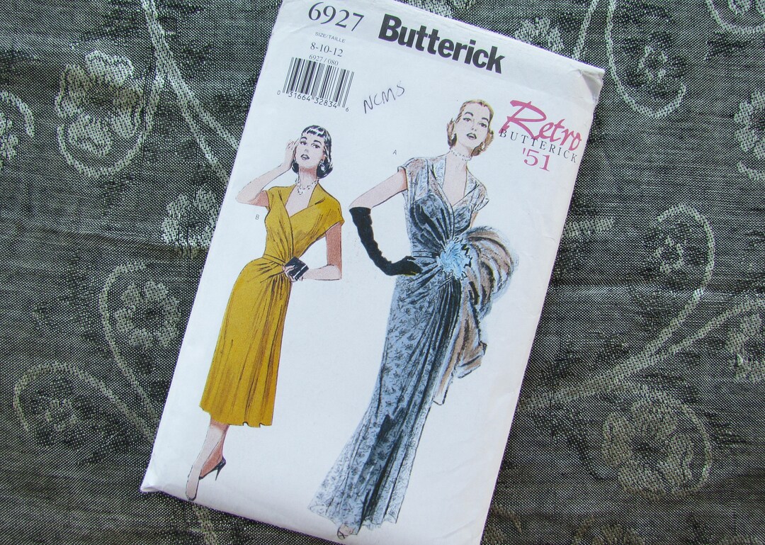 Vintage Sizes 31 1/2 32 1/2 34 Inch Bust, Tucks and Gathers Retro '51 ...