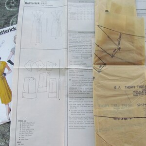 Vintage Sizes 31 1/2 32 1/2 34 Inch Bust, Tucks and Gathers Retro '51 ...