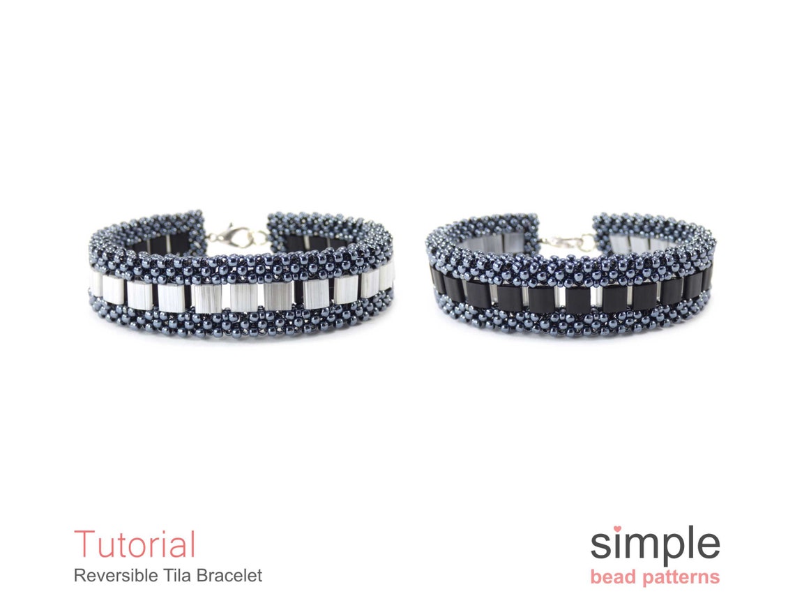 Cubic Right Angle Weave Bracelet Pattern CRAW Beading Pattern | Etsy