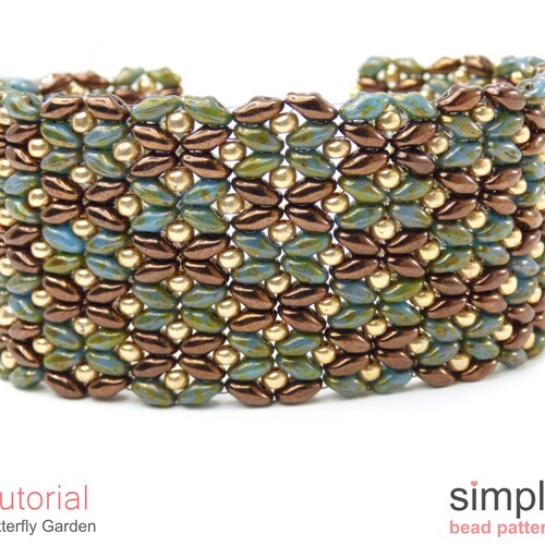 Superduo Beading Tutorial Stormduo Bracelet Pattern Bead - Etsy