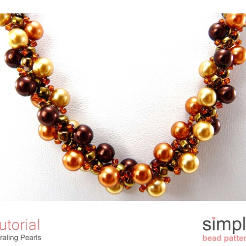 Tutorial Gillian Bracelet Spiral Stitch Beading Tutorial - Etsy