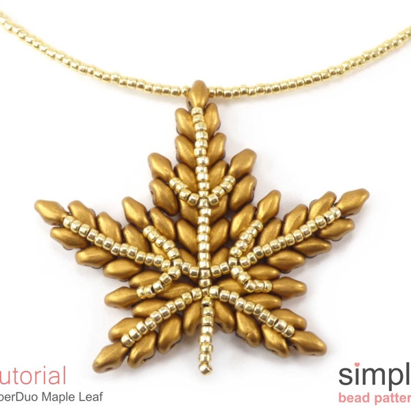 Autumn Leaf Bead - Etsy