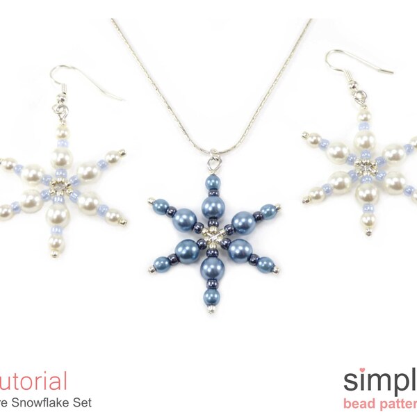 Beaded Snowflake - Etsy