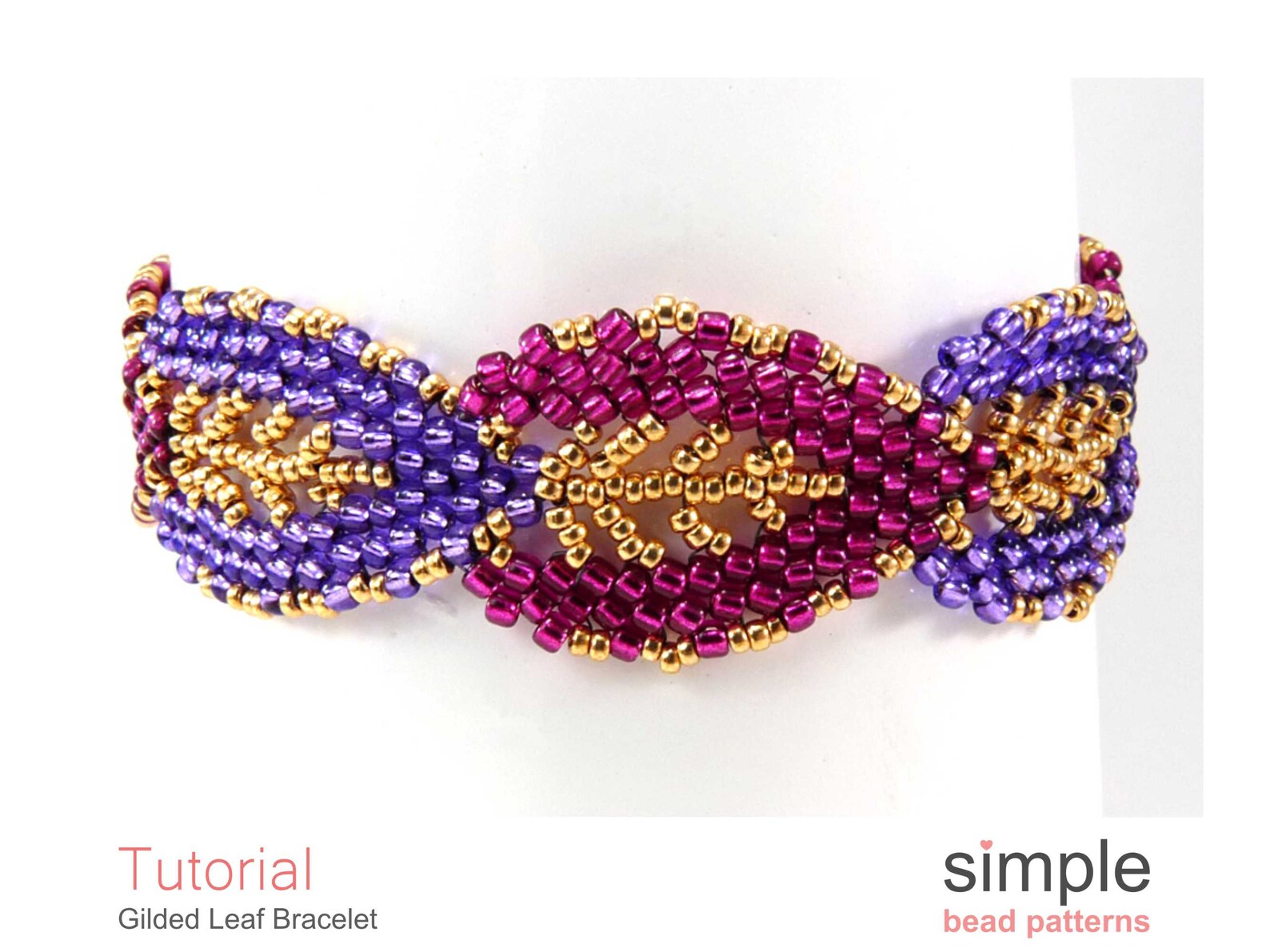 Russian Leaf Bracelet Pattern Tutorial Jewelry Making Beading - Etsy
