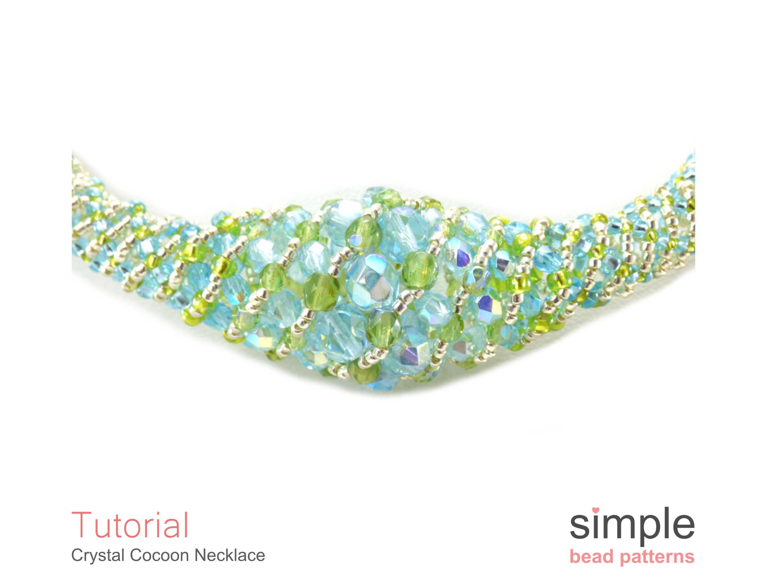 Beading Tutorial Pattern Beaded Necklace Russian Spiral - Etsy