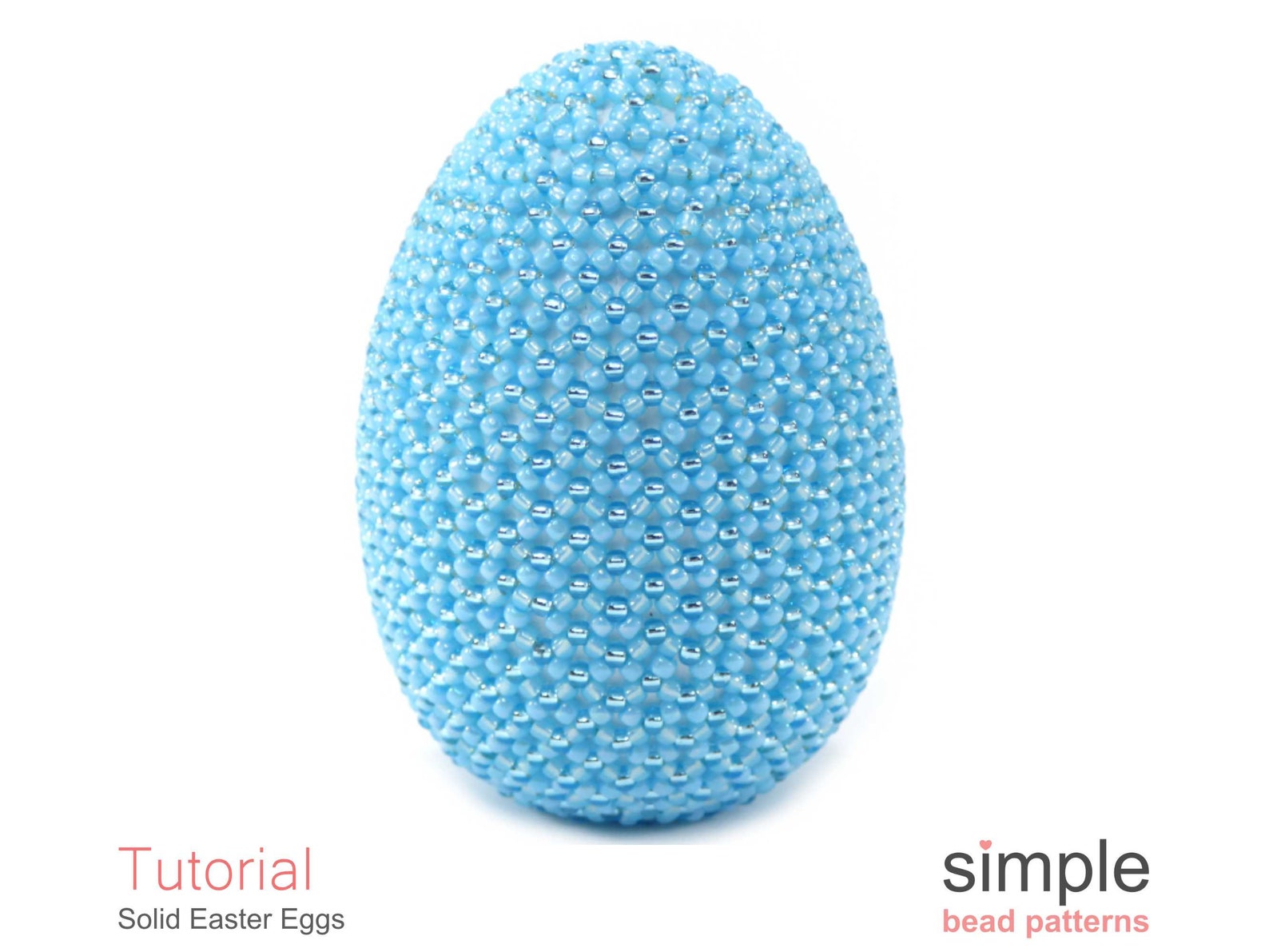 Beaded Easter Egg Pattern Easter Beading DIY Faberge Eggs - Etsy