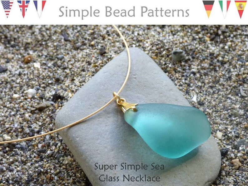 How to Make Sea Glass Jewelry How to Drill Sea Glass for - Etsy