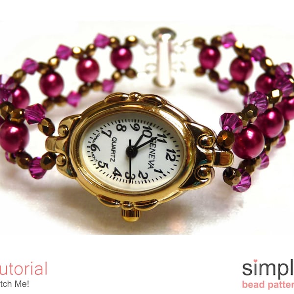 Beaded Watch Band - Etsy