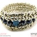 Beaded Rings Pattern, How to Make a Beaded Ring Tutorial, Bead Weaving ...
