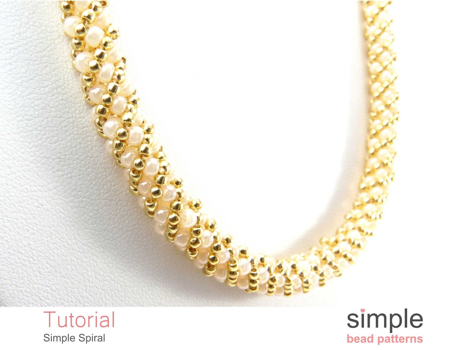 Russian Spiral Stitch Beading Pattern PDF: "simple Spiral" Design - Etsy