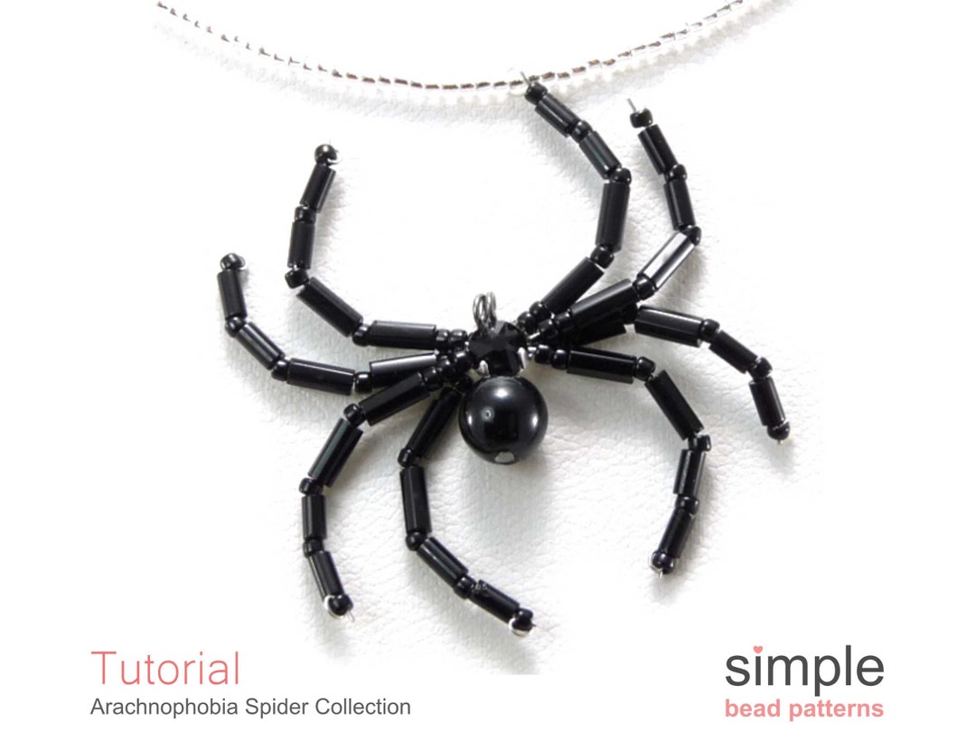 Beaded Spiders Tutorial and Patterns, How to Make a Beaded Spider ...