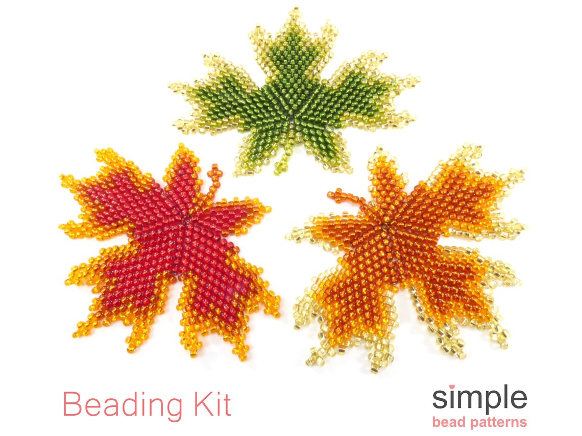 Beaded Coaster Kit Bead Kit Beadweaving Kit Beaded Decor - Etsy