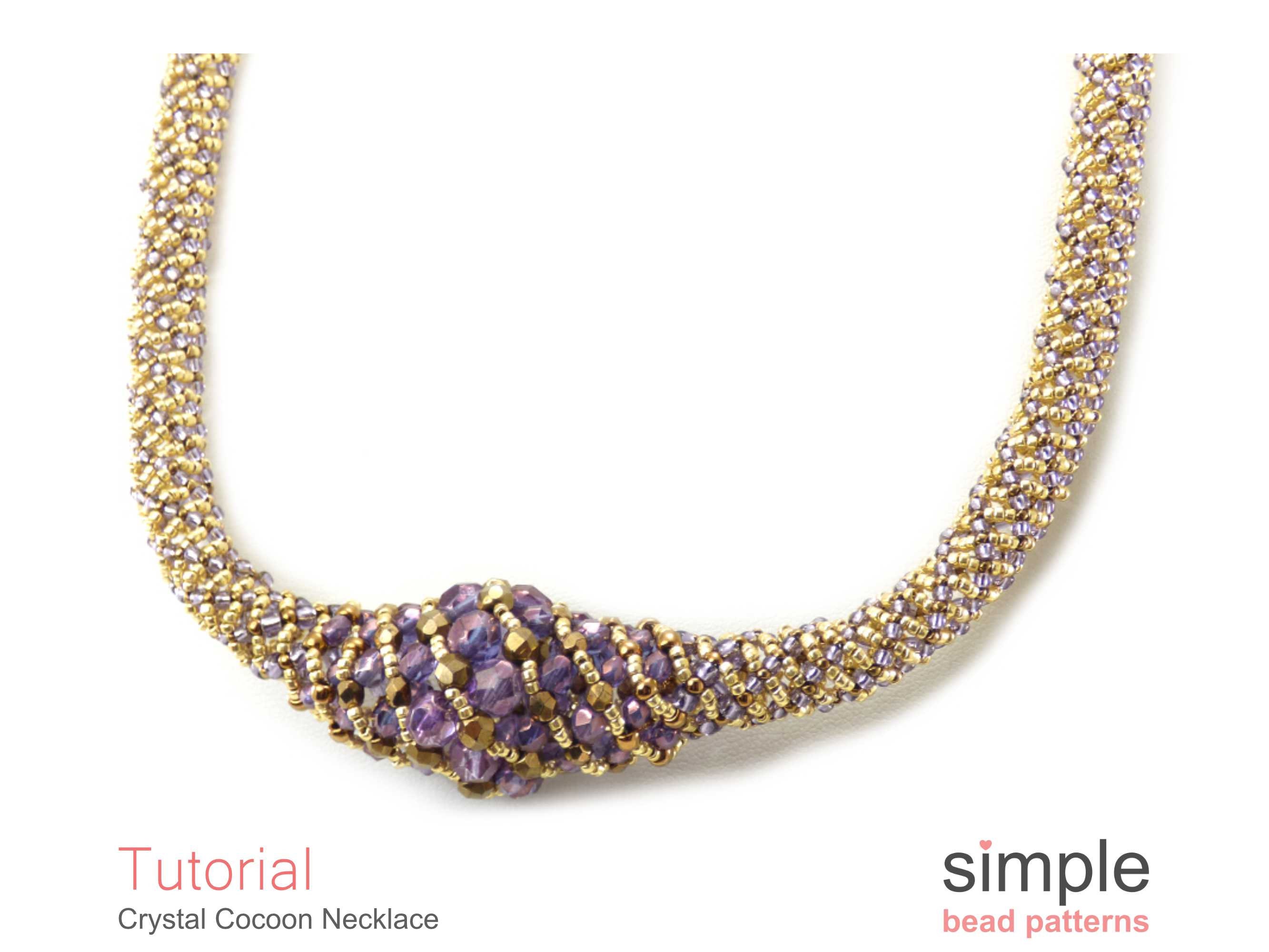 Beading Tutorial Pattern Beaded Necklace Russian Spiral - Etsy