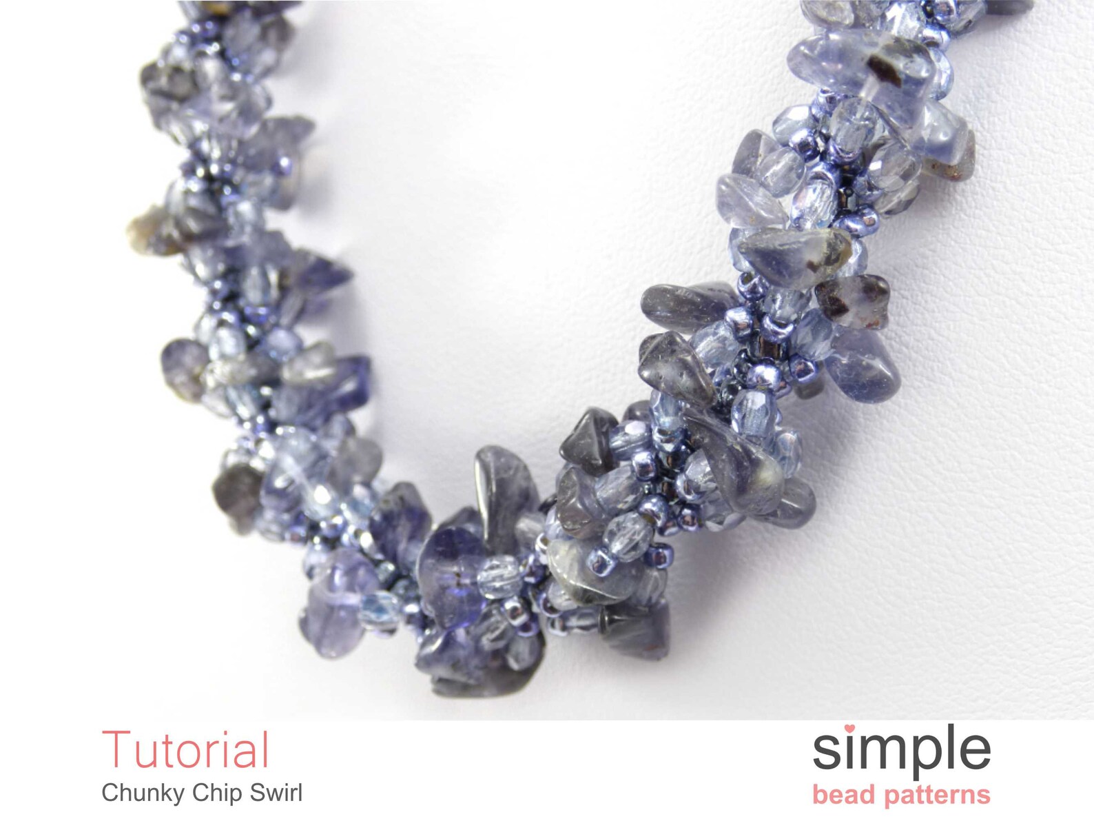 Gemstone Chips Spiral Beaded Rope Necklace Pattern - Etsy
