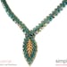 Russian Leaf Necklace Bead Pattern PDF: "gilded Leaf Necklace" Design ...
