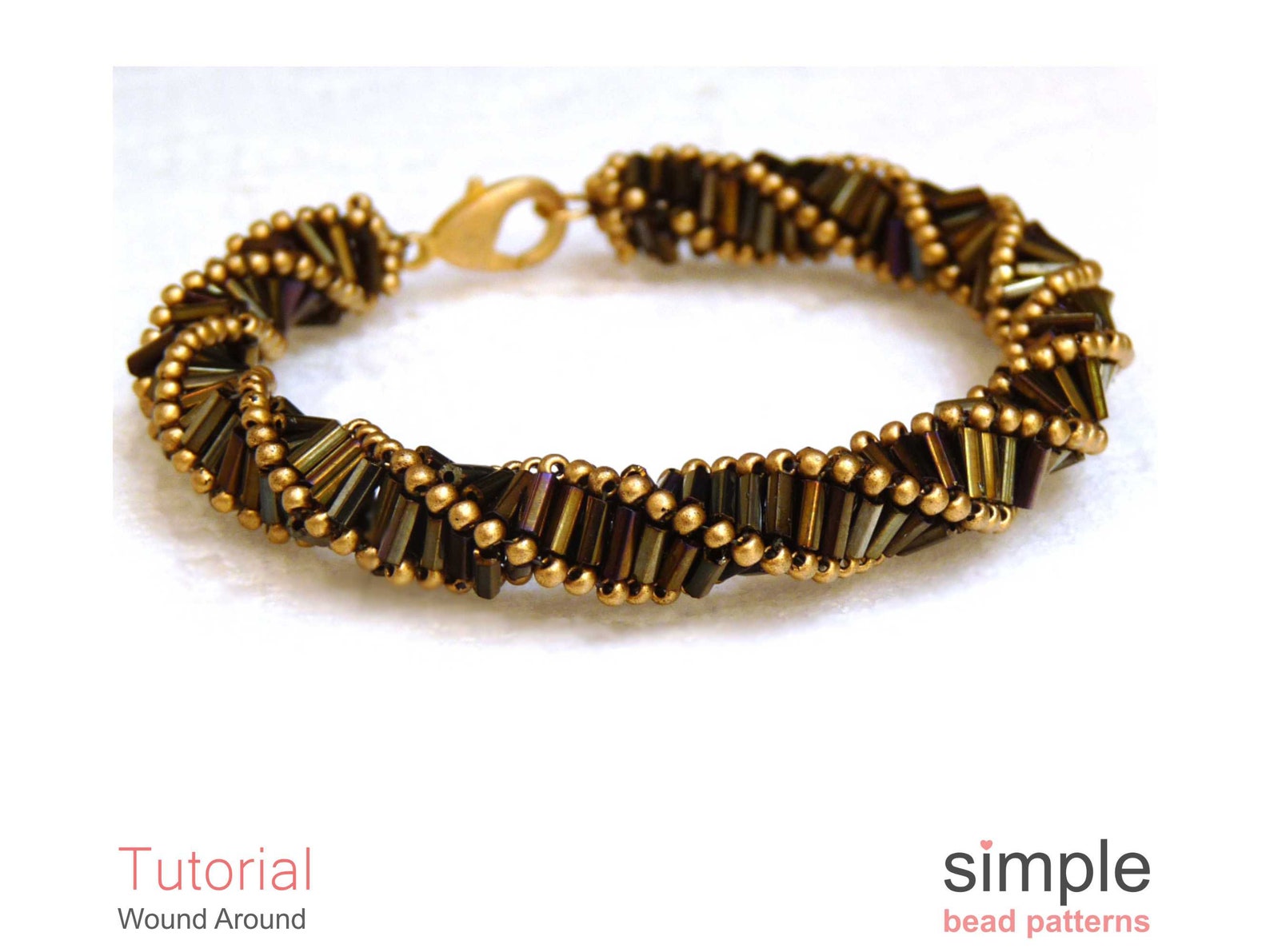 Beaded Necklace Beading Pattern for Beginners African Helix - Etsy