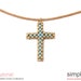 Beaded Cross Tutorial, How to Make a Beaded Cross Necklace, Cross ...
