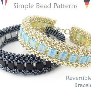 Cubic Right Angle Weave Bracelet Pattern CRAW Beading Pattern | Etsy