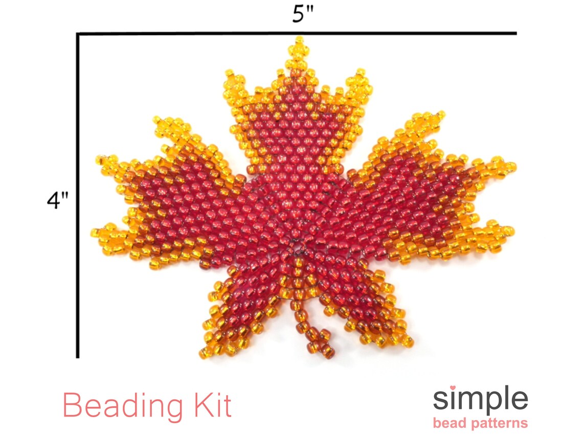 Beaded Coaster Kit Bead Kit Beadweaving Kit Beaded Decor - Etsy