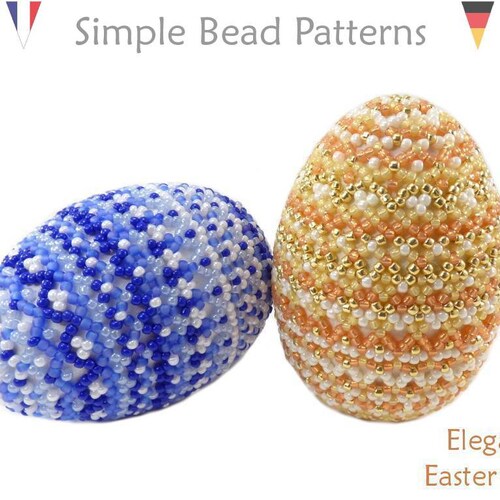 Beading Tutorial Easter Egg | Etsy