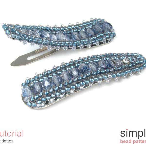 Beaded Barrette Patterns - Etsy