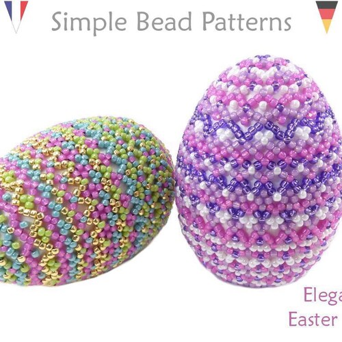 Beading Tutorial Easter Egg - Etsy