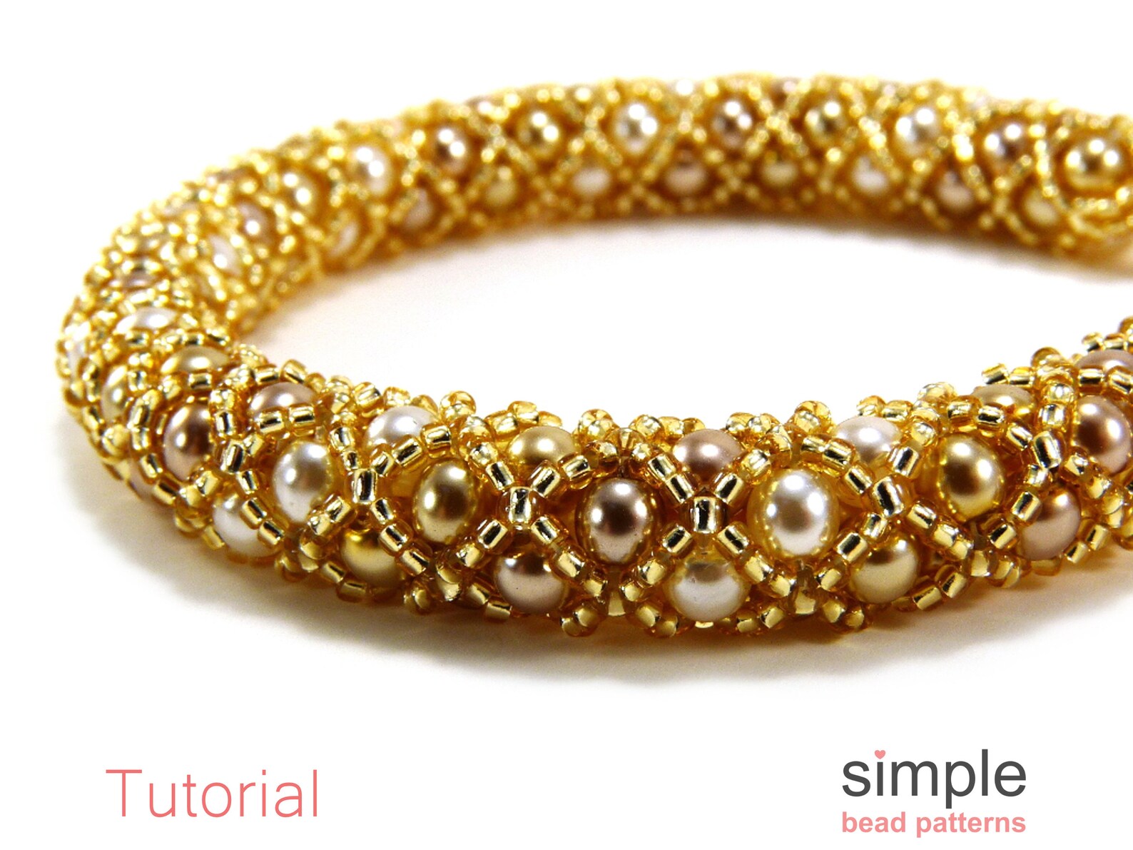 Beading Pattern Beaded Tube Bracelet / Necklace Bead Weaving | Etsy