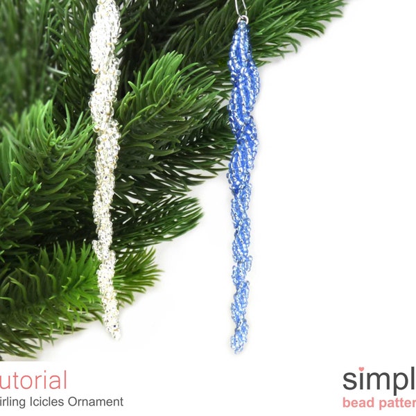 Icicle Ornament - Etsy