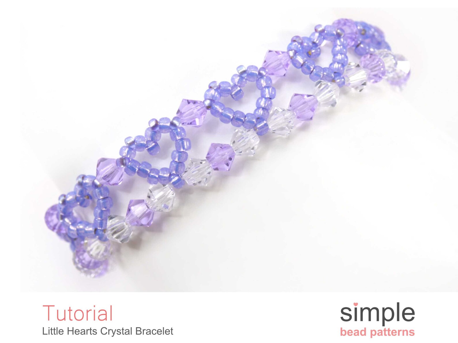 Beaded Hearts Seed Bead Bracelet Beading Pattern and Tutorial - Etsy