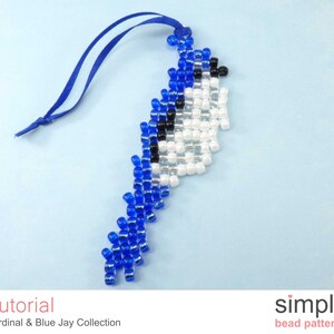 Beaded Birds Pattern, Beaded Bird Earrings, Beaded Cardinal, Christmas ...