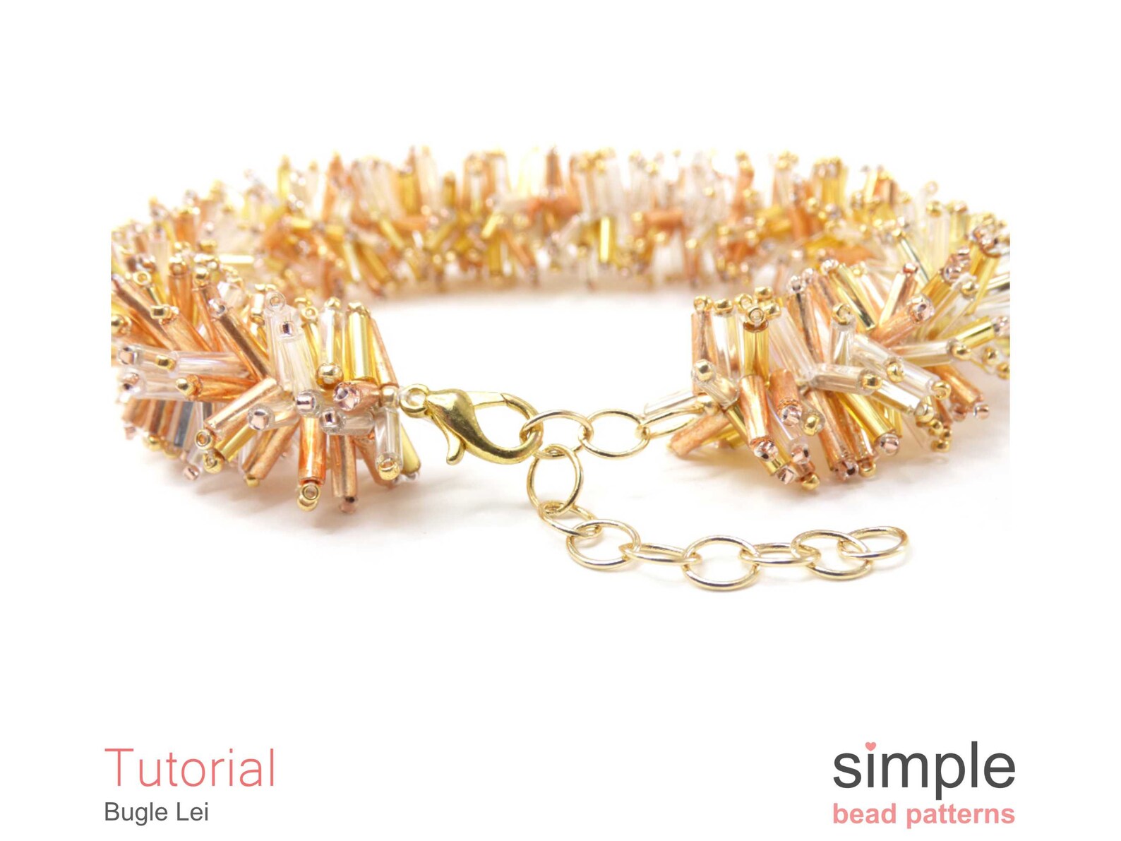 Beginner Beading Pattern Tutorial Fringe Stitch Beaded - Etsy