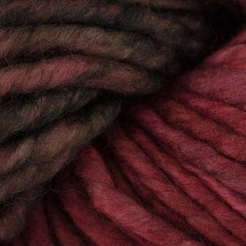 Wool Micro Dreads Falls Red Brown Maroon Blend Full Head Kit - Etsy