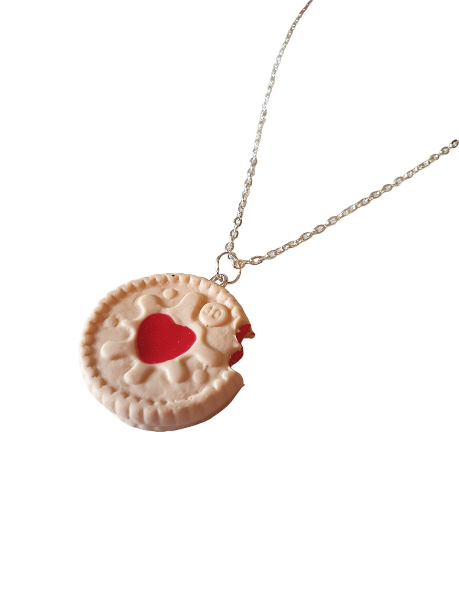 Jammy Dodger Biscuit Necklace- Mini Food Retro Rockabilly Jewellery - Etsy