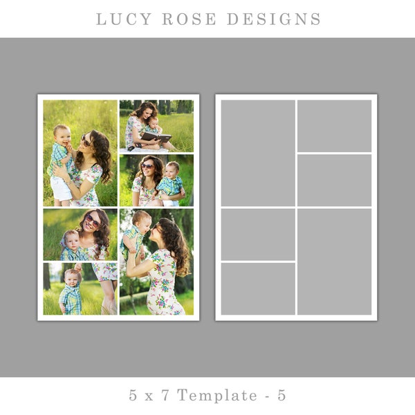 Collage Template - Etsy