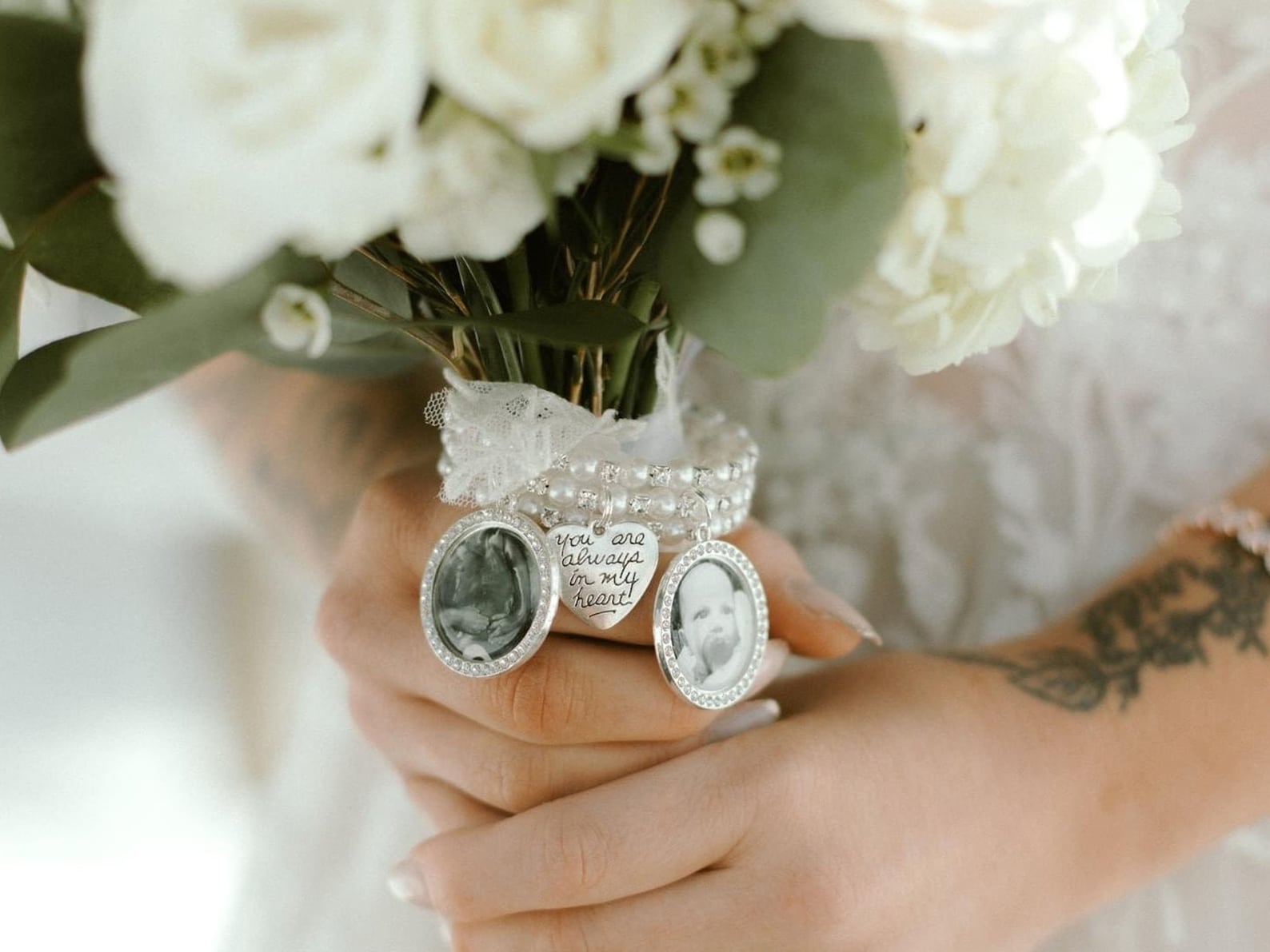 Bridal Bouquet Charm, Bridal Charm, Wedding Bouquet Charm, Memorial ...