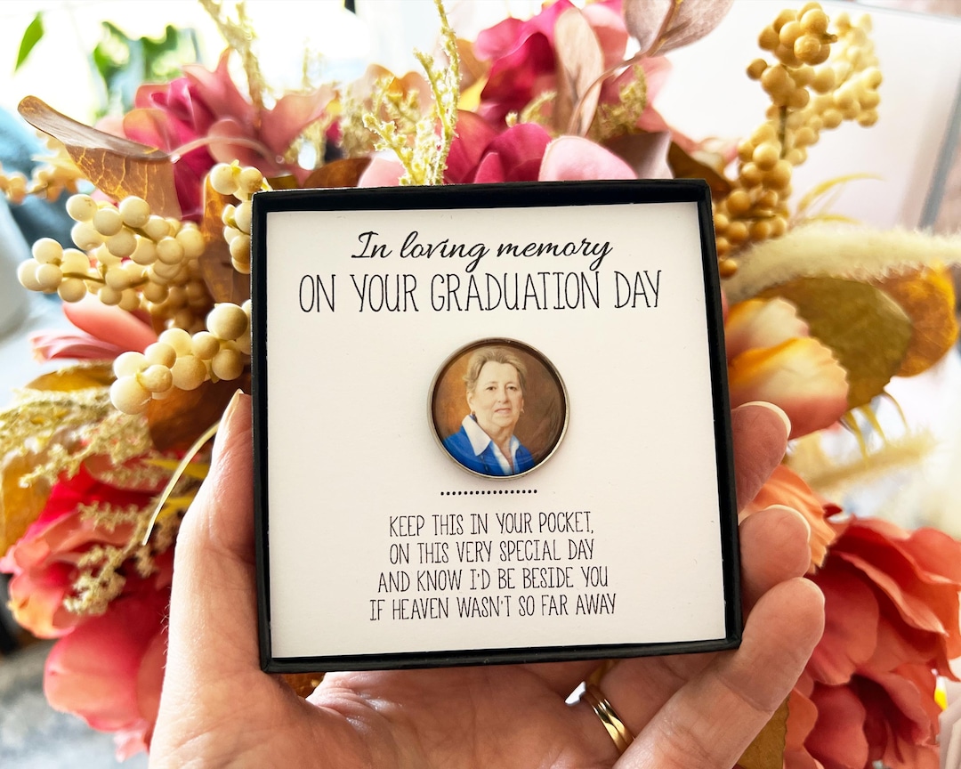 Pocket Charm, Graduation Memorial Pocket Coin, Memorial Charm for ...