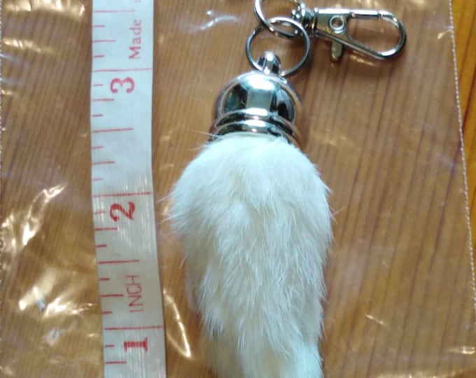 A LUCKY No 10 Real Lucky Rabbit FOOT KEYRING, Pelt, Hide, - Etsy