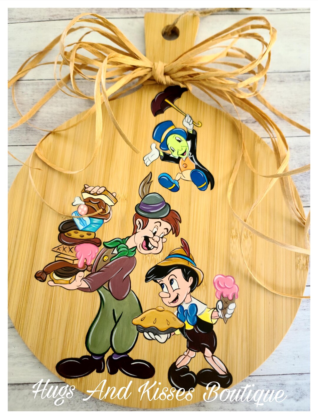 I Can't Tell A Lie I Love Apple Pie Handpainted Cutting Board by Hugs ...