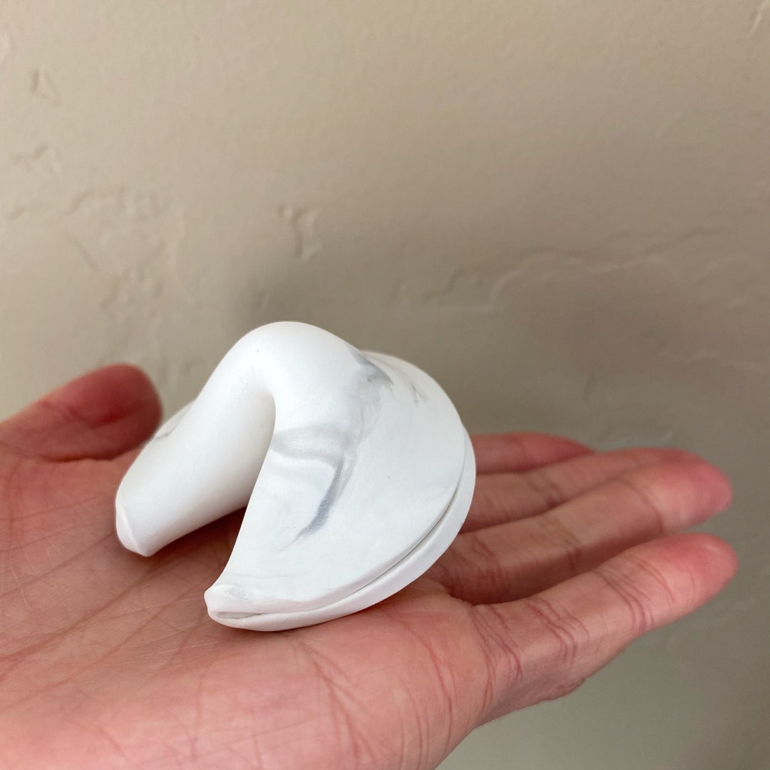 Modern Fortune Cookie Shelf Decor for Home or Office, Marble Pop Art ...