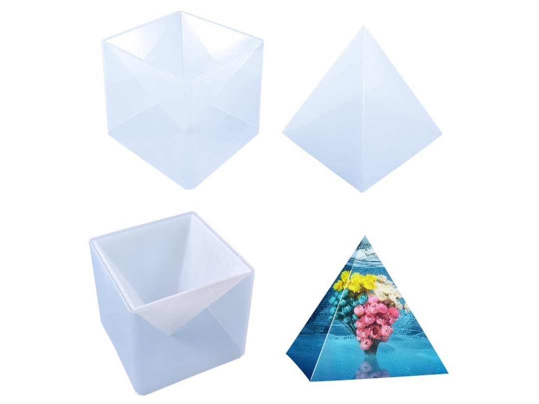 Large Pyramid Molds Pyramid Molds for Resin Epoxy DIY Orgonite Orgone ...